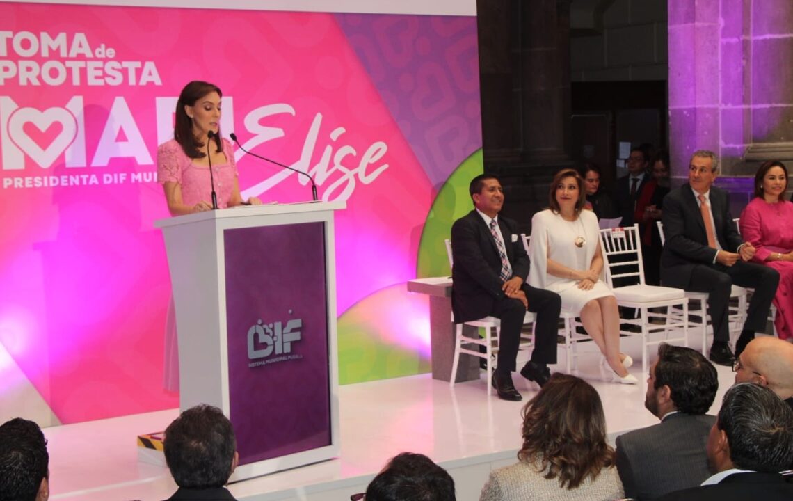 MariElise Budib rinde protesta como titular del SMDIF Puebla - MGM Noticias